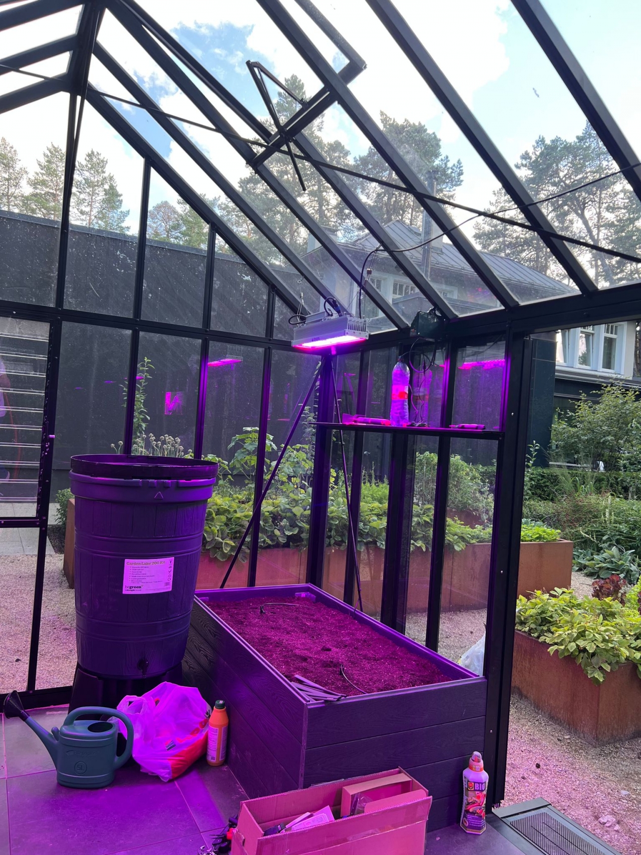 Augalinės lempos, LED lempos šiltnamiams